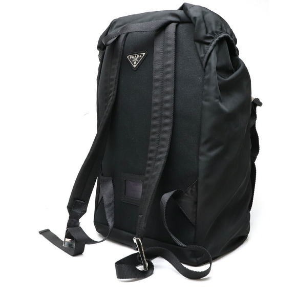Prada | Bags | Prada Black Rucksack Daypack Nylon | Poshmark